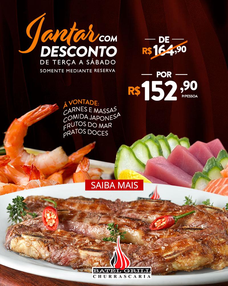 Churrascaria Batel Grill - Rodízio de Carnes, Massas, Sushis e Frutos ...